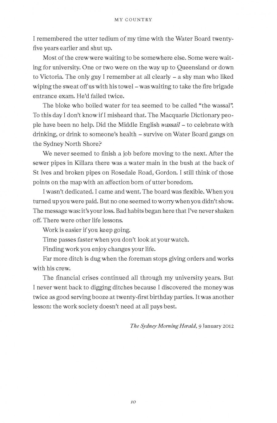 My Country by David Marr | Black Inc.